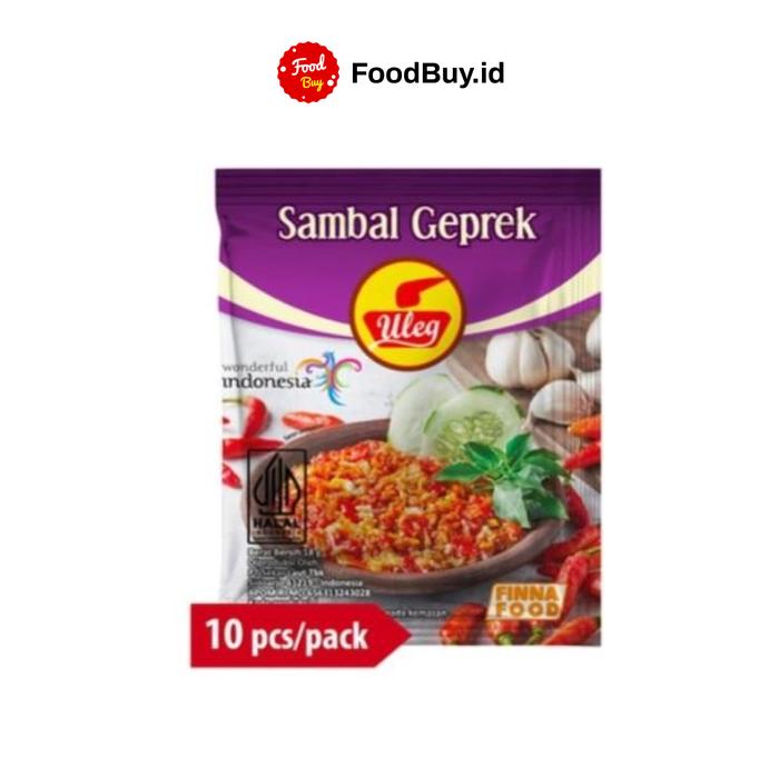 Jual Uleg Sambal Geprek Sachet 18 gr - Kota Denpasar - FoodBuy | Tokopedia
