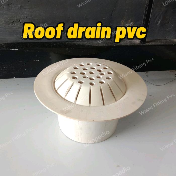 Jual roof drain 4 inch PVC saringan talang PVC 4 inchi - Kab. Subang ...