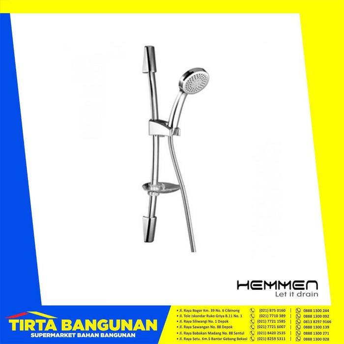 Promo HEMMEN HMN 137 SLIDING BAR HAND SET/ SHOWER TIANG SET Cicil 0% 3x - Kota Depok - Tirta ...