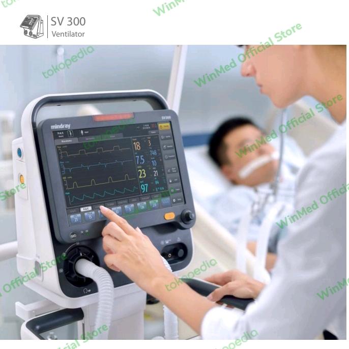 Jual VENTILATOR ICU SV 300 MINDRAY / Ventilator Mindray SV300 Murah - Jakarta Timur - WinMed ...