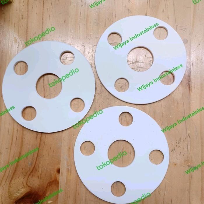 Jual Gasket Teflon JIS 10K 12" inch Tebal 3mm - Gasket Flange PTFE - Jakarta Barat - WIJAYA ...