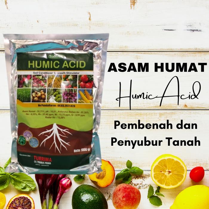 Jual Asam Humat 1kg, Pupuk Pembenah Tanah Asam Humat Humic Acid Siap Pakai - Jakarta Pusat ...