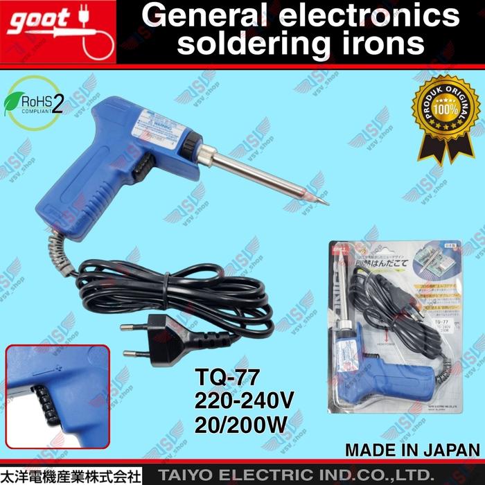 Jual Goot solder TQ-77 / Solder Goot 200 Watt / Solder goot 20-200W ...