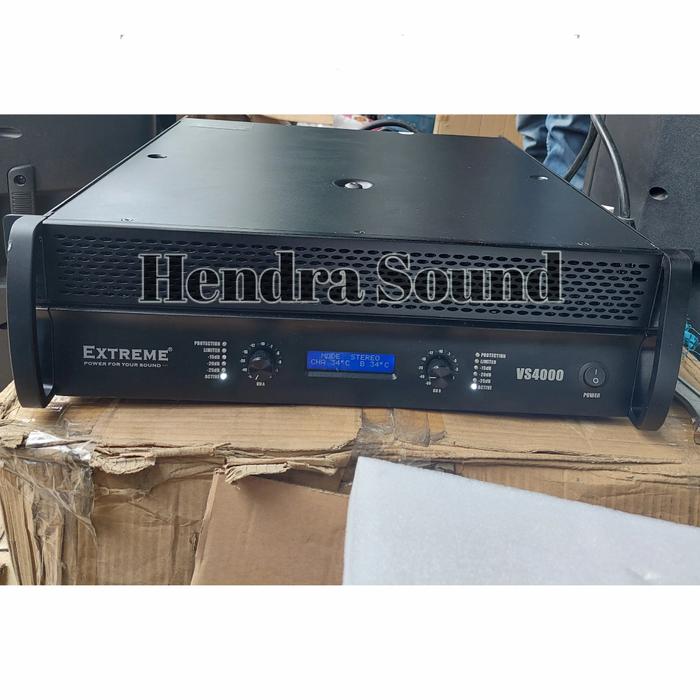 Jual Power Amplifier Ampli Extreme VS4000 VS 4000 2 channel Original ...