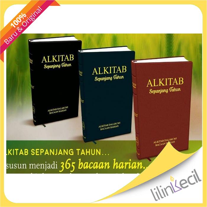 Jual Buku Alkitab Sepanjang Tahun Alkitab dalam 365 Bacaan Harian ...