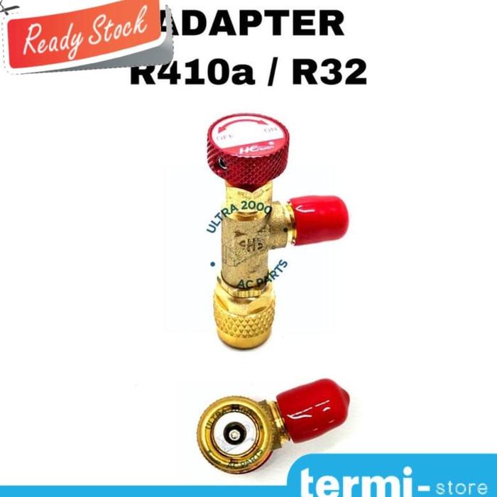 Jual Converter Adapter Nepel selang pengisian freon R410/R32 - Jakarta ...