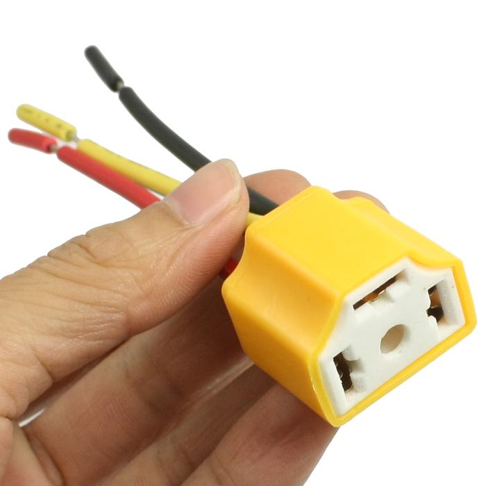 Jual Kabel Soket Lampu H4 / Fitting Lampu H4 / Socket Lampu H4 Seal ...