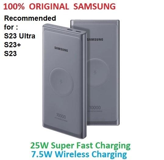 Jual PowerBank Samsung S23 Ultra S23+ Super Fast Charging + Wireless ...