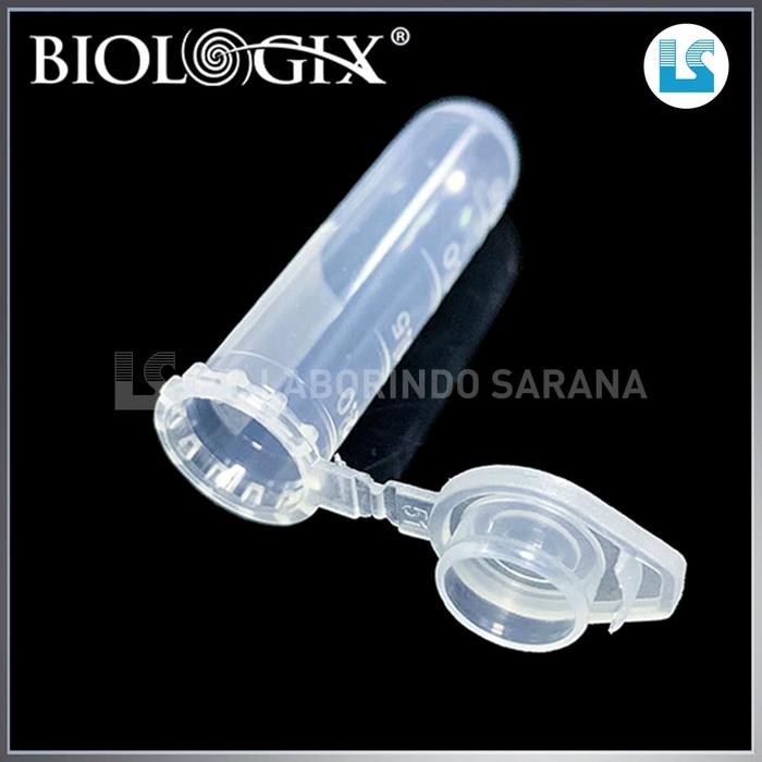 Jual Microcentrifuge Tube 2 ml Biologix Microtube Sterile 500 Pcs ...