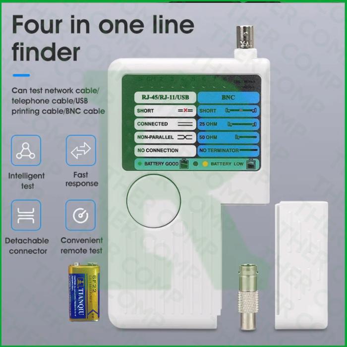 Jual Lan Tester 4 In 1 (rj45,rj11,bnc,usb) Di Seller Sweet Shop ...