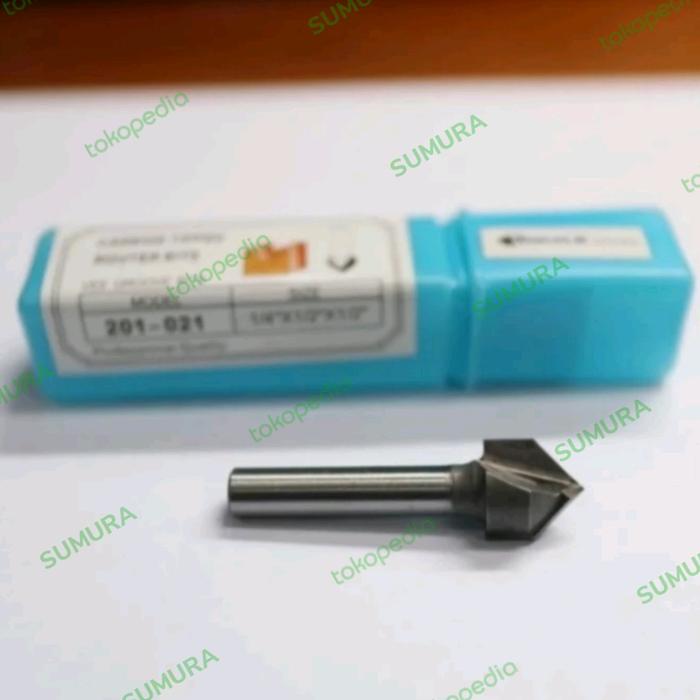 Jual Mata profil tekuk ACP aluminium 12mm mesin trimer router - Jakarta ...