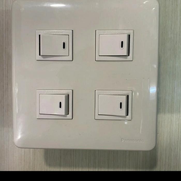 Jual saklar grid switch 4 gang panasonic - Jakarta Pusat - Zayn ...