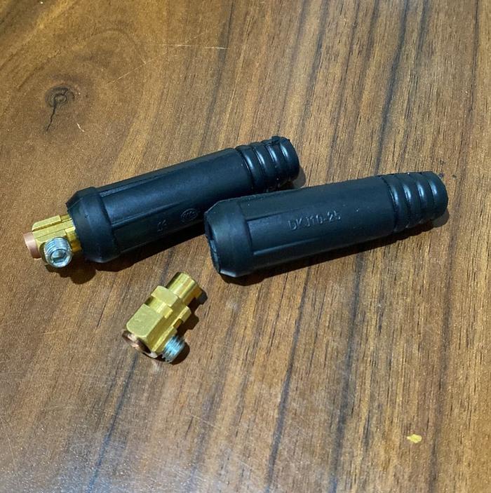 Jual Kabel Konektor Mesin Las Listrik Inverter MMA Kabel Plug 10-25 ...