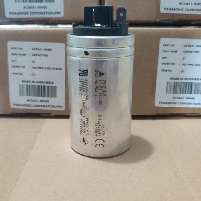 Jual Kapasitor AC Split Panasonic 25uf + 2uf - Jakarta Barat - Sinar ...