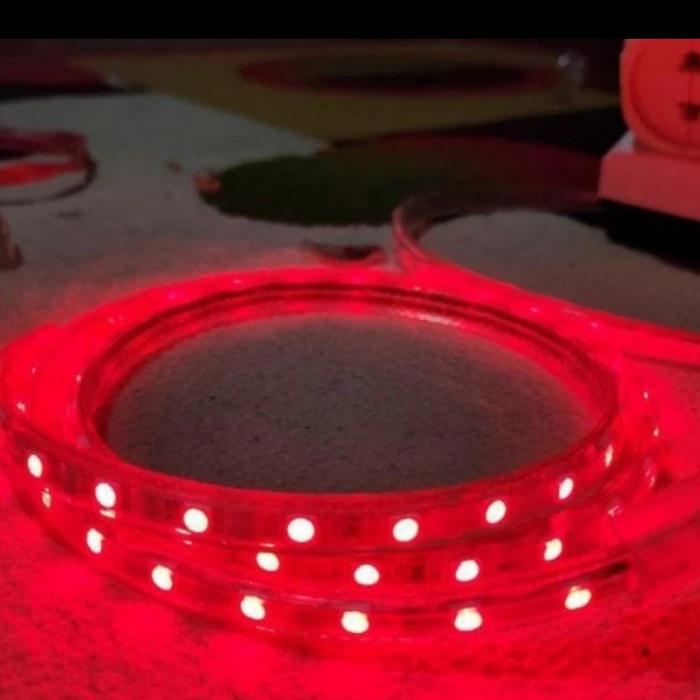 Jual lampu selang led strip paket 10m 10 meter outdoor pohon dekorasi ...