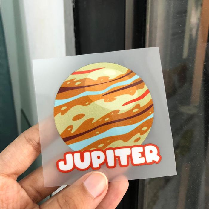 Jual SABLON DTF SATUAN STIKER BAJU STICKER PLANET STIKER DTF CUSTOM ...