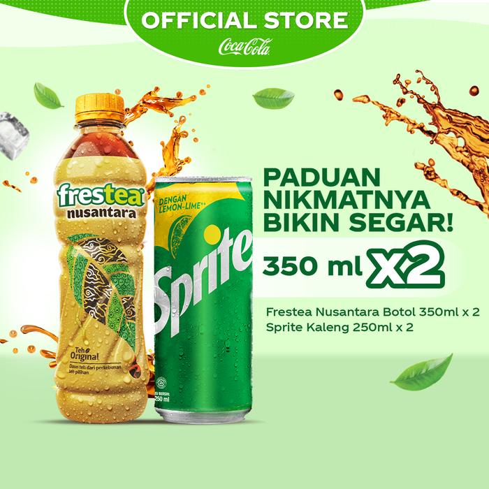 Promo Frestea Nusantara Botol 350ml x 2 - Sprite Kaleng 250ml x 2 - Kota Depok - Coca-Cola ...