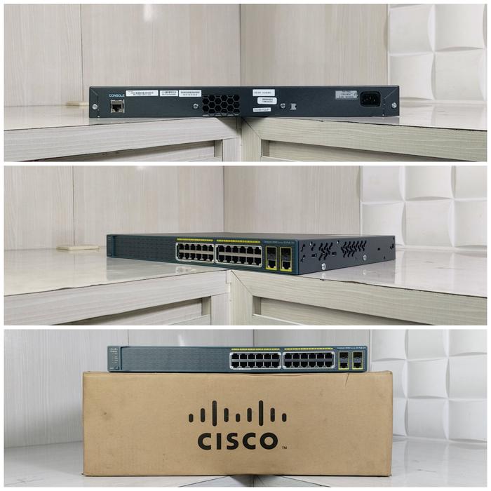 Jual Cisco Catalyst 2960 Series SI PoE-24 WS-C2960-24PC-S V05 - Jakarta ...