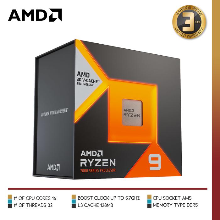 Promo AMD Ryzen 9 7950X3D Gaming Processor | Ryzen 9 7000 Series 16 ...