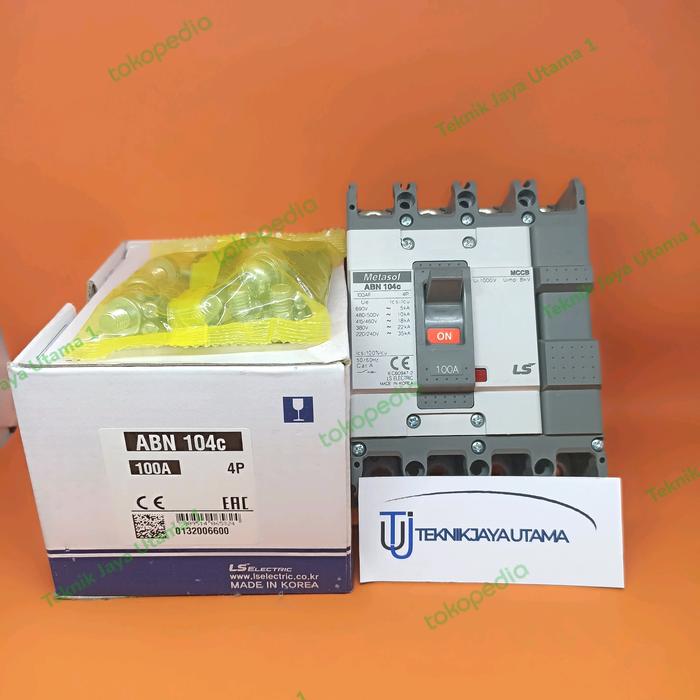 Jual MCCB LS 100A 4P / Breaker LS 100A 4P / LS ABN 104C - Kab. Tangerang - TeknikJayaUtama ...