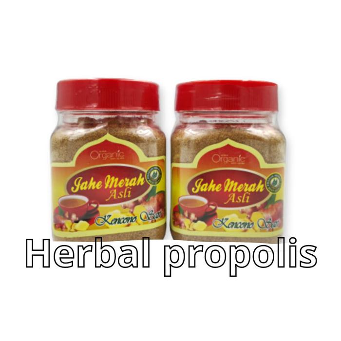 Promo Jahe Merah Bubuk Asli Tanpa Gula Original Organik 100 gr Kencono ...