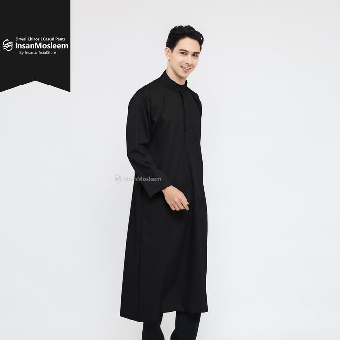 Promo Jubah Gamis Pria Toyobo Lengan Panjang Polos InsanMosleem Muslim ...