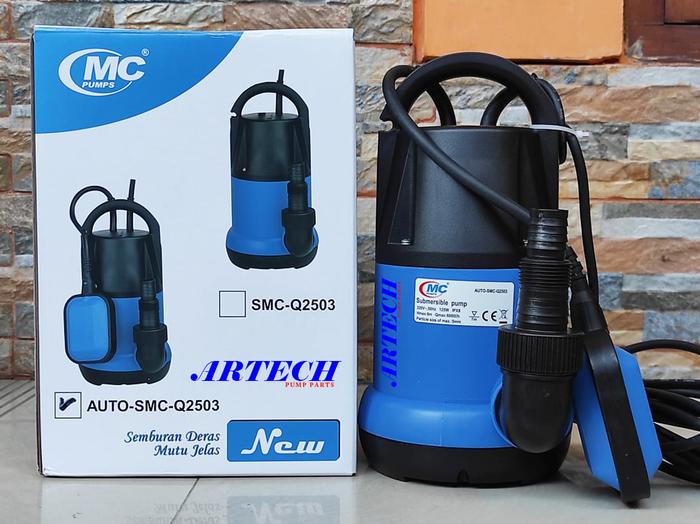 Jual MC PUMP SMC-Q2503 125 WATT AUTO POMPA AIR CELUP (SUBMERSIBLE PUMP ...