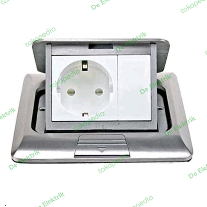 Jual Stop Kontak Lantai CP Plat Penutup PANASONIC DU5919JTK-1 Floor ...