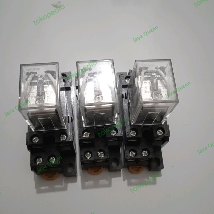 Jual relay omron ly2 220vac original/relay omron ly2 220/240vac 8pin ...