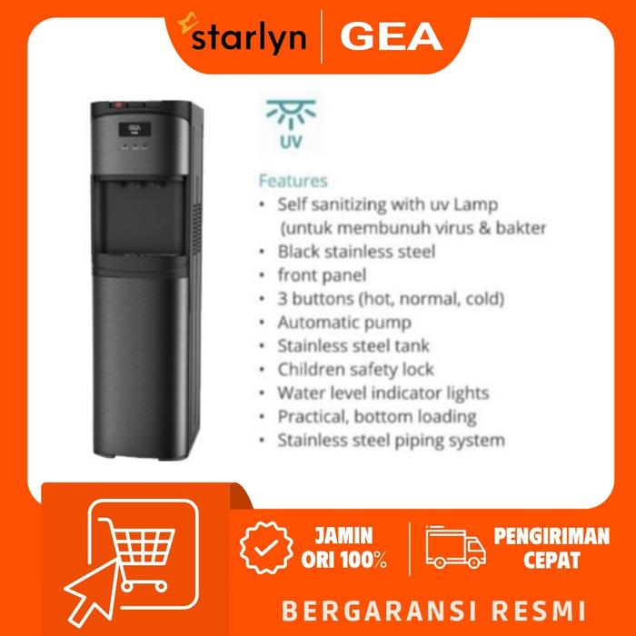 Promo GEA STAR Dispenser Galon Bawah with UV Lamp Cicil 0% 3x - Jakarta ...