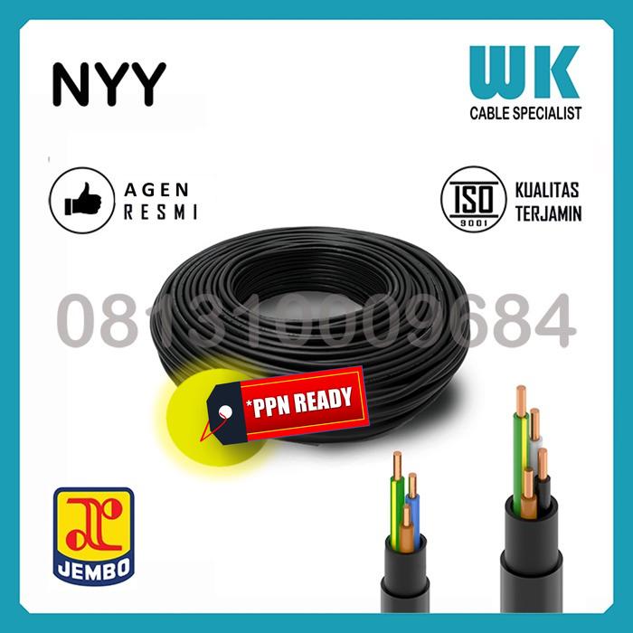 Jual Kabel tunggal ECERAN JEMBO NYY 4x10mm / NYY 4 x 10 mm - Jakarta Pusat - WK Elektrik | Tokopedia