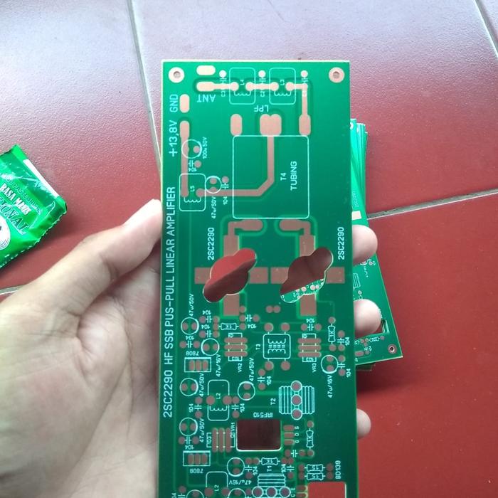Jual PCB KIT LINIER ssb 2SC2290 FINAL PUSFULL 100WATT - 250 watt Radio ...