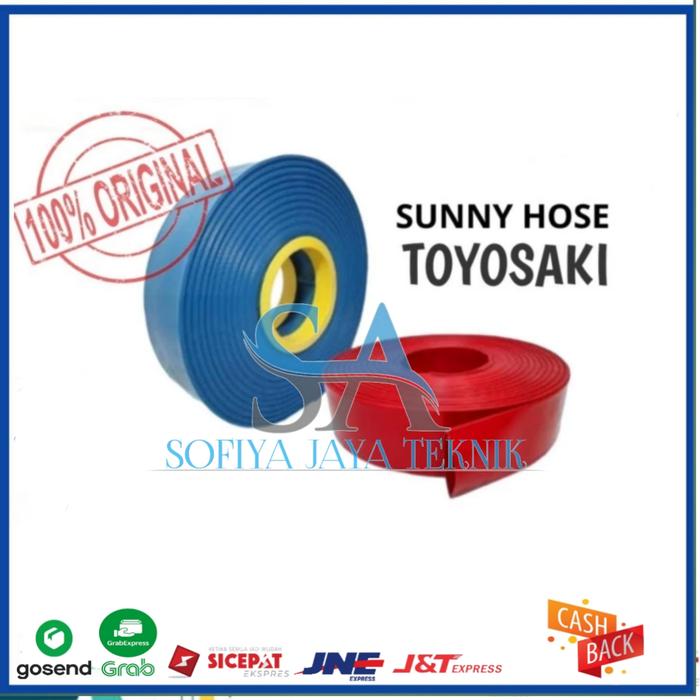 Jual Selang PVC Cor Semen/Sunny hose TOYOSAKI Tremi 6inch Layflat Asli ...