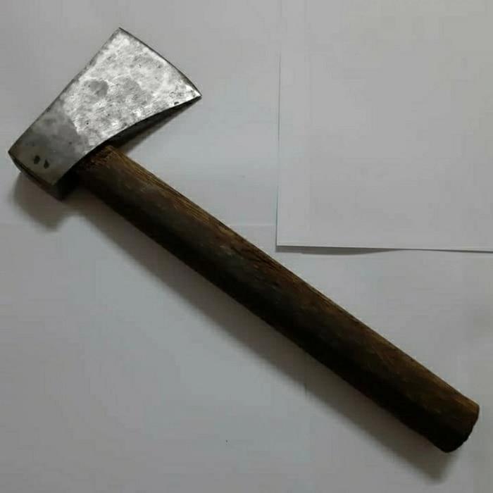 Jual Kampak Baja Asli Kapak Cacah Daging Tulang Gagang Kayu Aren - Kab ...