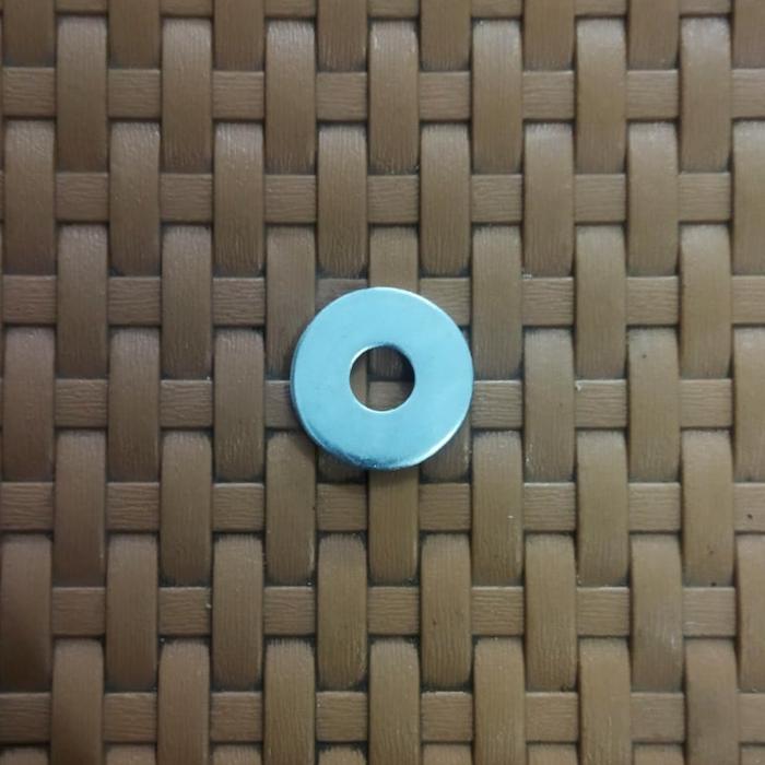 Jual Ring Plat M6 Lebar Putih Galvanis (Baut, Mur, Ring, Baud) - Kab ...