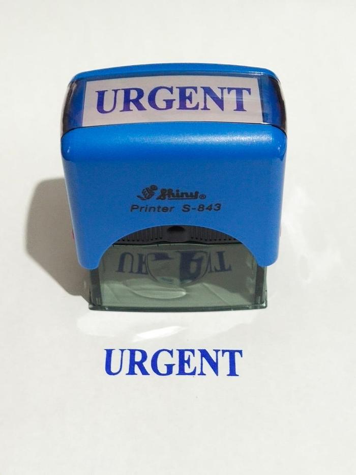 Jual Stempel Shiny / Custom Siap Pake / Self Inking Stamp - 1.8 x 4.7 ...