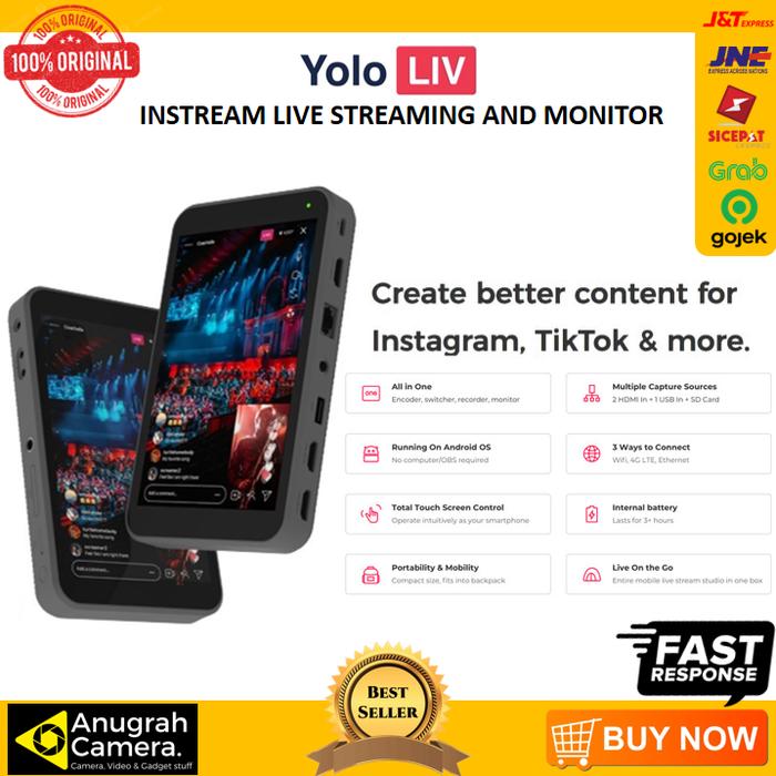 Jual YoloBox Instream Portable Vertical Live Stream Studio Device - Kota Bandung - Anugrah ...