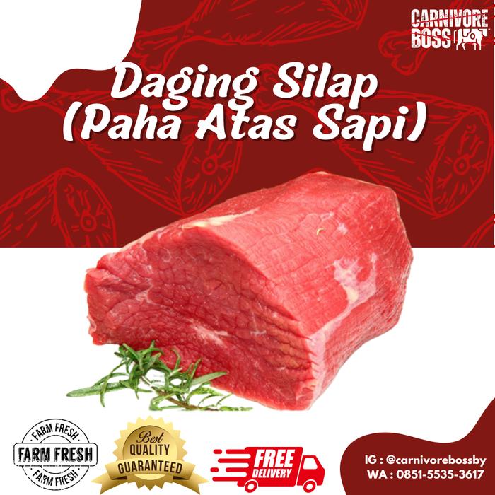 Jual DAGING SILAP SUPER FRESH / DAGING SAPI SILAP / DAGING PAHA ATAS ...