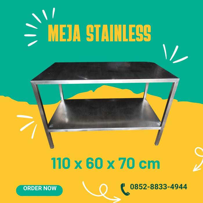 Jual Meja Stainless Steel / Meja Restaurant / Meja Rumah Makan - Kota ...