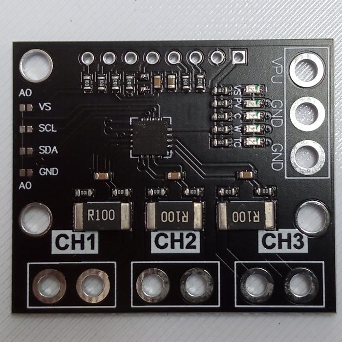 Jual INA3221 3221 Power Supply Voltage Monitor Sensor Module Triple ...