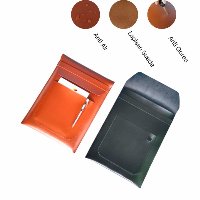 Jual Seminar Kit Map Business laptop sleeve kulit asli imitasi premium ...