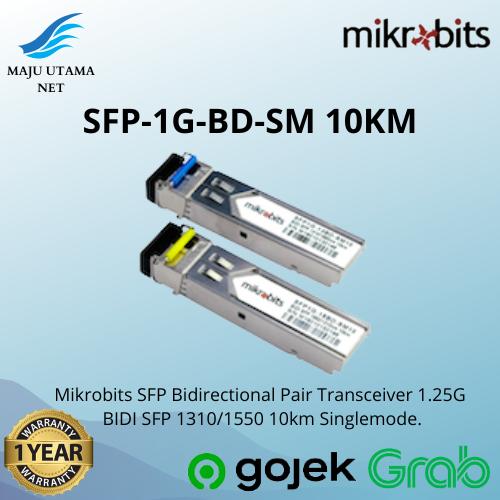 Jual Mikrobits SFP-1G-BD-SM-10KM SFP Transceiver - Jakarta Pusat - MajuUtamaNet | Tokopedia