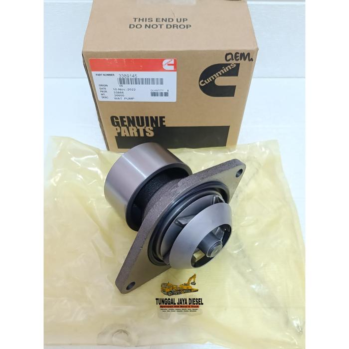 Jual Water Pump Komatsu PC200-7 6D102 4BT 6BT Cummins Waterpump 3389145 ...