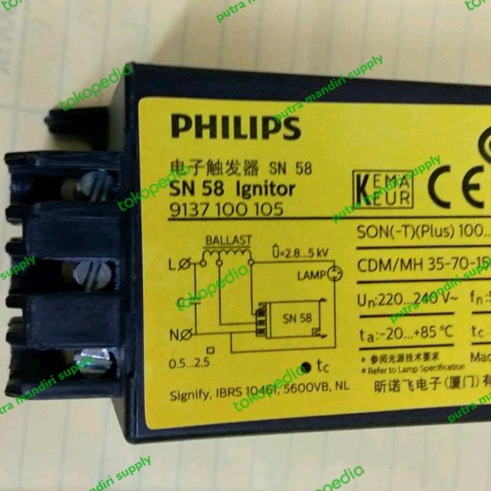 Jual Ignitor lampu SONT SN 58 philips - Jakarta Barat - putra mandiri supply | Tokopedia
