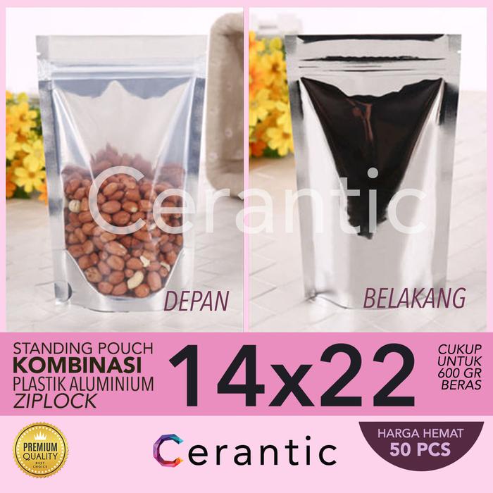 Jual Standing Pouch Kombinasi Plastik Aluminium Foil Premium Macam ...