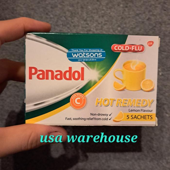 Jual Panadol Hot Remedy Lemon flavor - 5 sachet Singapore - Jakarta ...