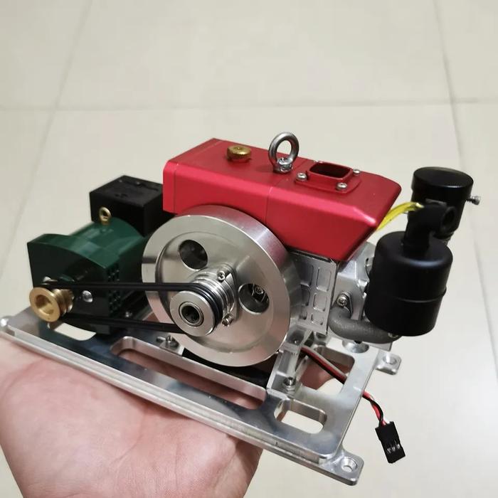 Jual MESIN DIESEL MINI STIRLING ENGINE MICRO REALISTIS MINIATUR DOMPENG ...