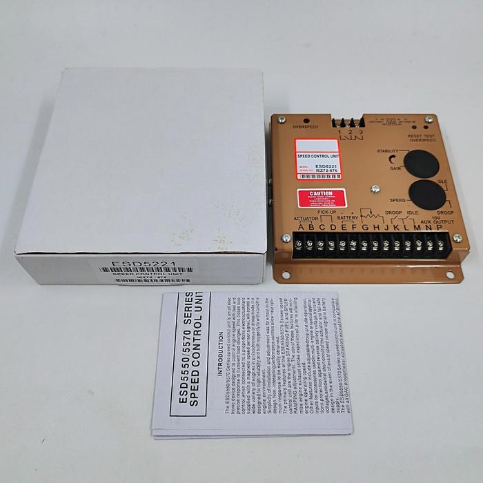 Jual ESD5221 SPEED CONTROL UNIT GOVERNOR GENSET ESD 5221 - Kab. Tangerang - AA-Specialist ...