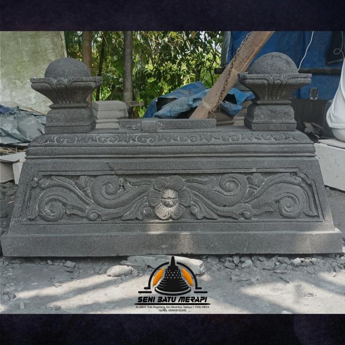 Jual Kijing makam bahan batu alam asli - Kab. Magelang - Seni Batu ...