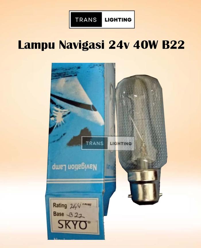 Jual Lampu Navigasi 24V / 220V - 40W /60 W fitting B22 - Jakarta Barat ...